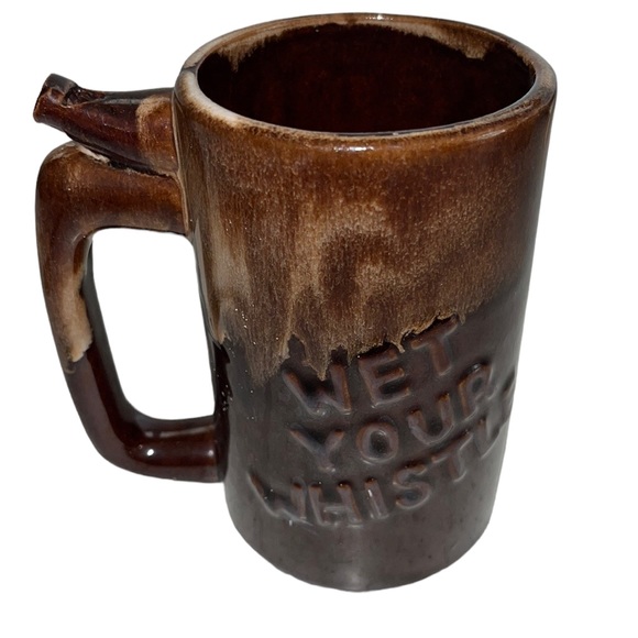 Vintage | Dining | Vintage Stoneware Wet Your Whistlewent To P Novelty ...